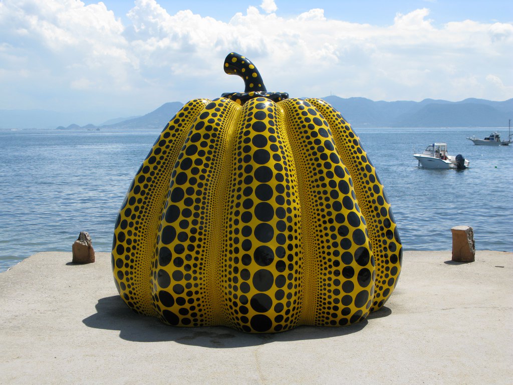 Dotted Pumpkin by Yayoi Kusama